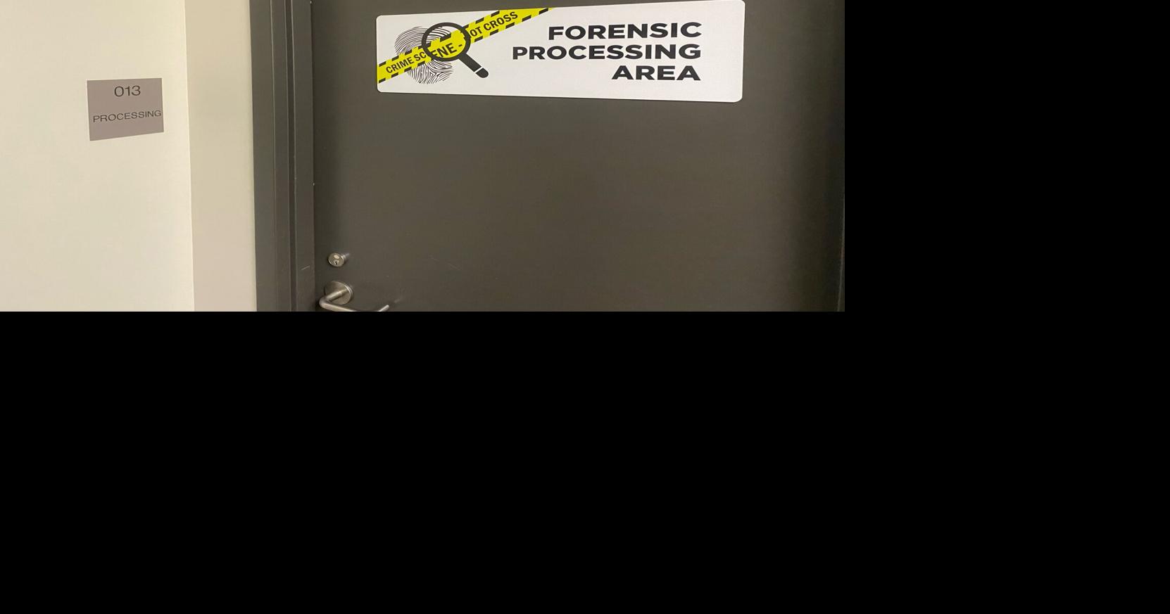 Take a trip inside the Waynesville Police evidence processing room ...