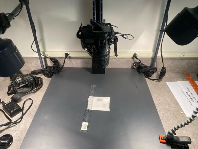 Take a trip inside the Waynesville Police evidence processing room ...