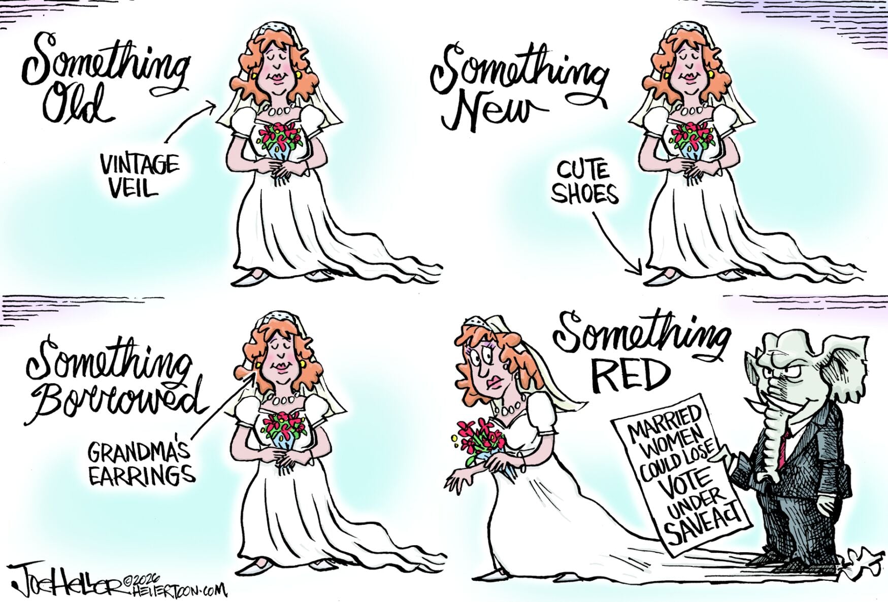 editorial cartoon SAVE Act.jpeg | Cartoons | themountaineer.com
