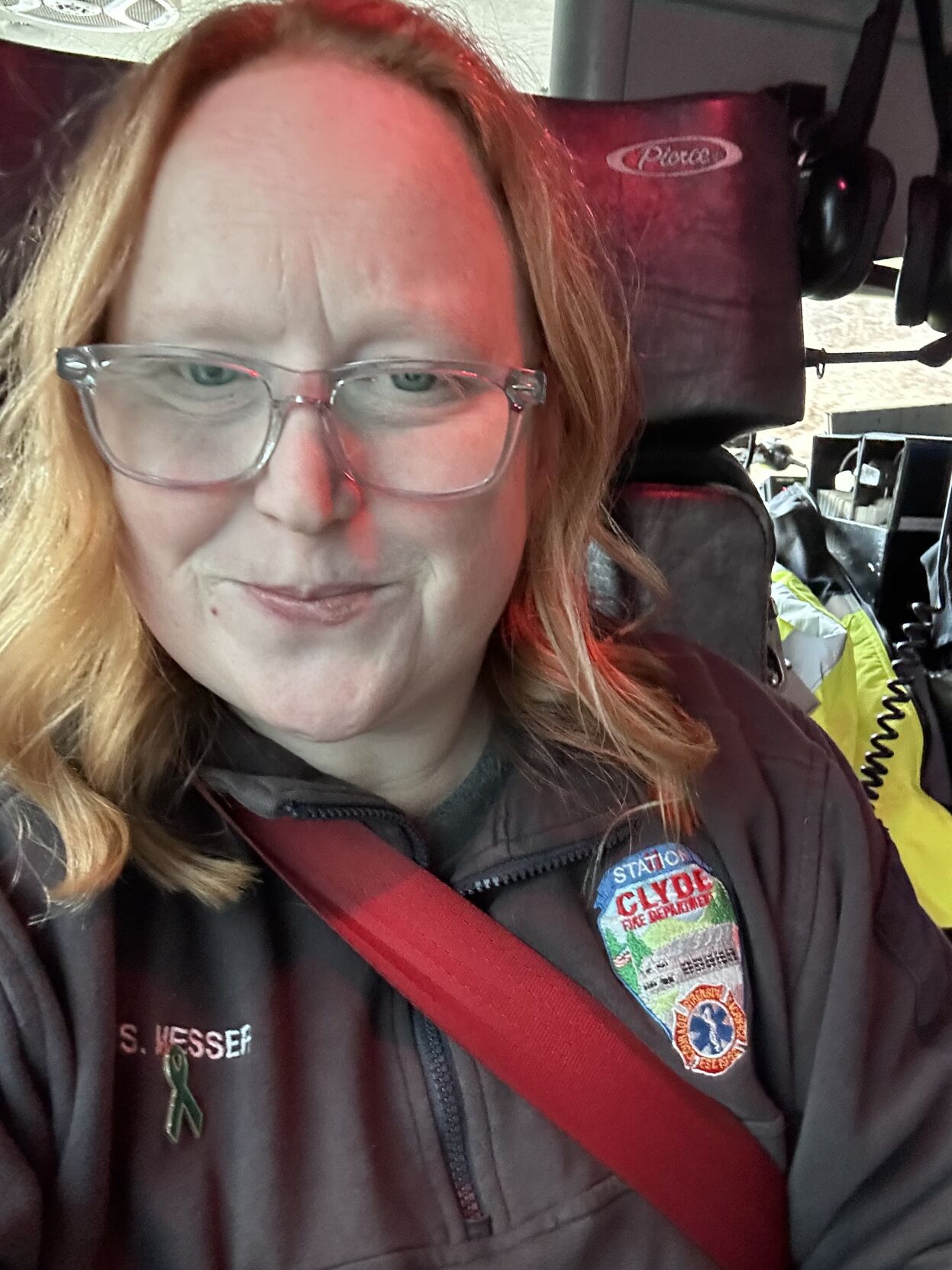 Last woman standing: Firefighter stays on call as Clyde fire station ...