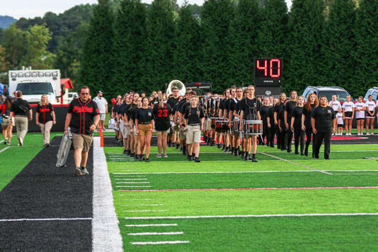 Tuscola and Pisgah marching bands take the field as competition season ...