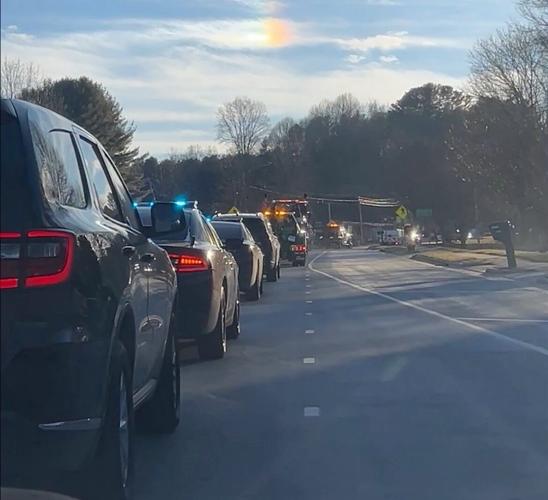 Lighting the way home: First responders honor recently passed Colton ...