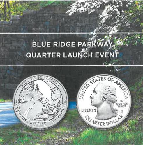 New Blue Ridge Parkway quarter revealed | News | themountaineer.com