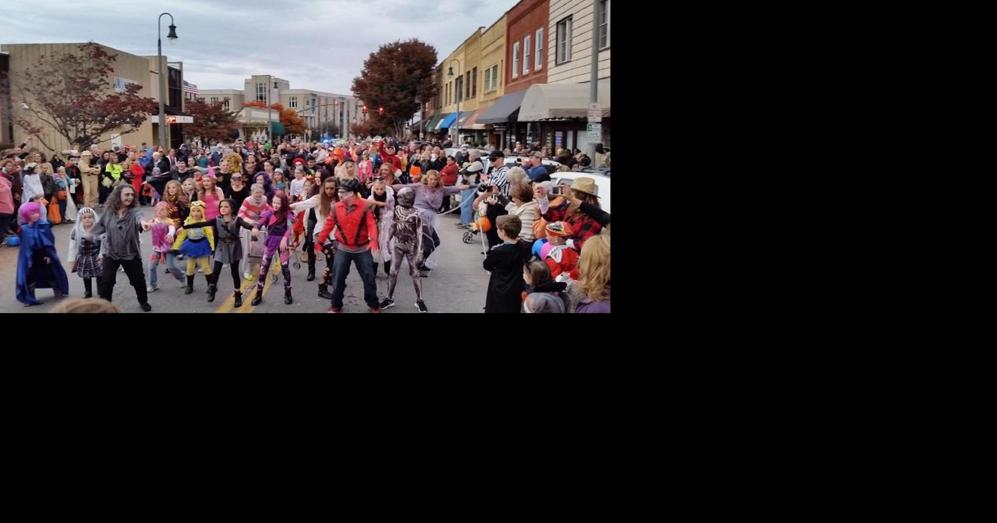 Zombie flash mob brings Thriller to the streets this Halloween | Life ...