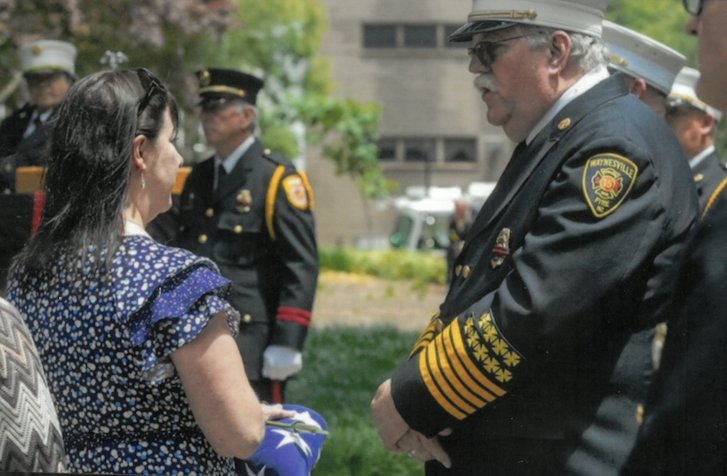 Pulling them out of the fire: Joey Webb hailed for 47 years of service ...