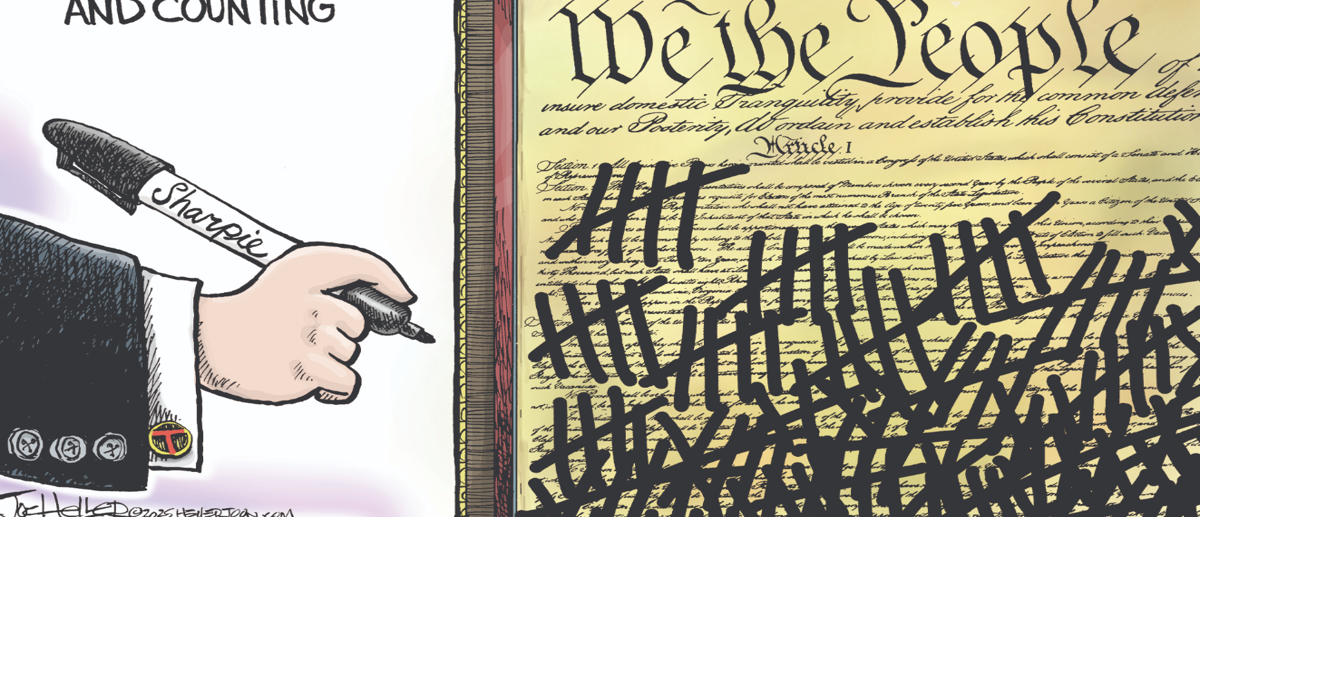 Editorial Cartoon: Marking the first 100 days | Opinion ...