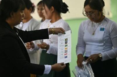 Myanmar pro-military party claims huge lead in junta-run poll ...