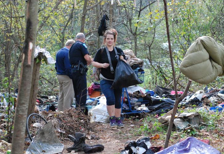 Homeless encampment near Frog Level | Multimedia | themountaineer.com