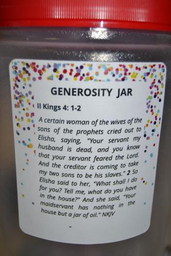 'Generosity jars' will bless community | News | themountaineer.com