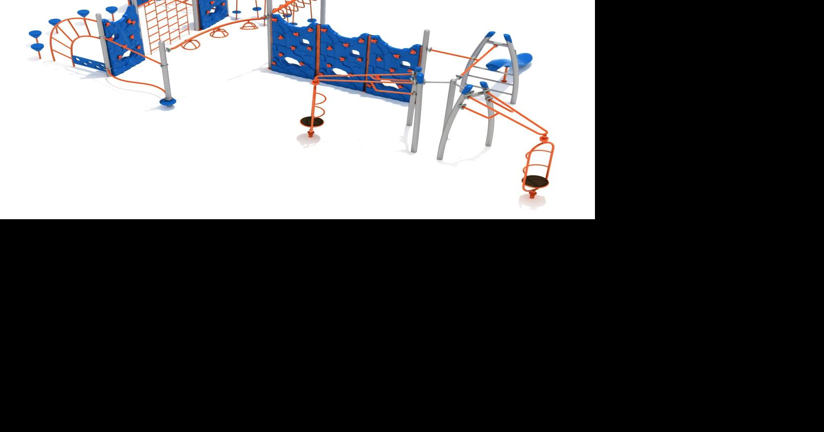Ninja-style playground feature at Meadowbrook to bump up the appeal ...