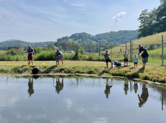 Kids, land a catfish during free fishing clinic at the test farm ...
