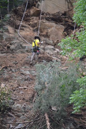 Rock slide repair closes interstate for a day | News | themountaineer.com