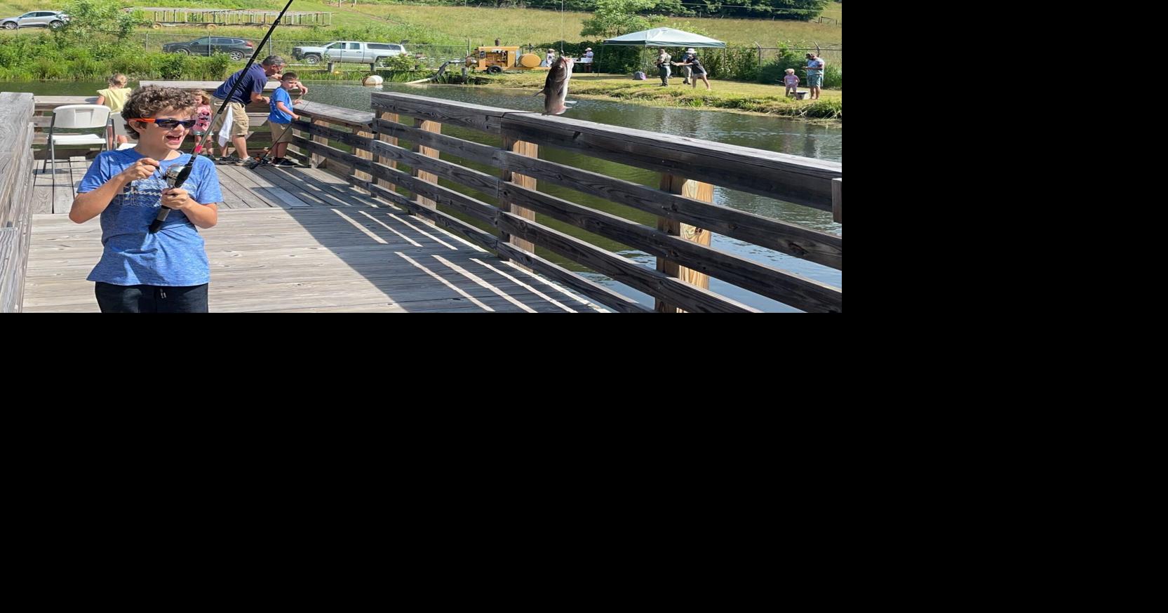 Kids, land a catfish during free fishing clinic at the test farm ...