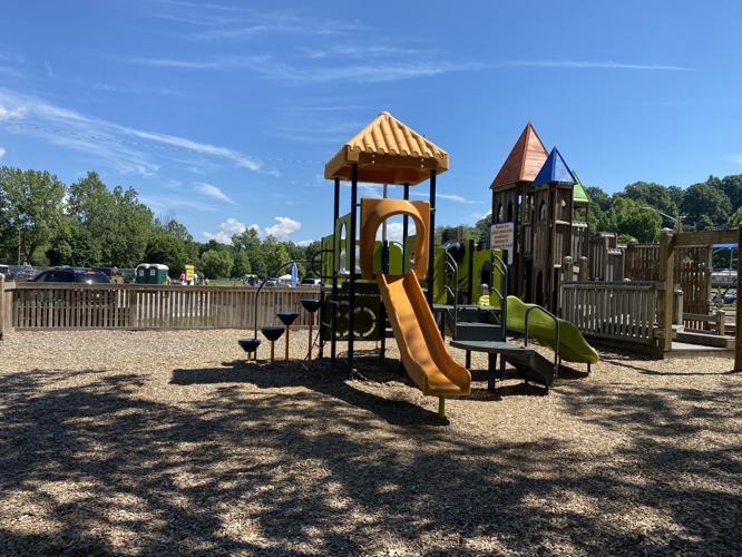 Kiwanis opens nature area, celebrates tot lot updates at Waynesville ...