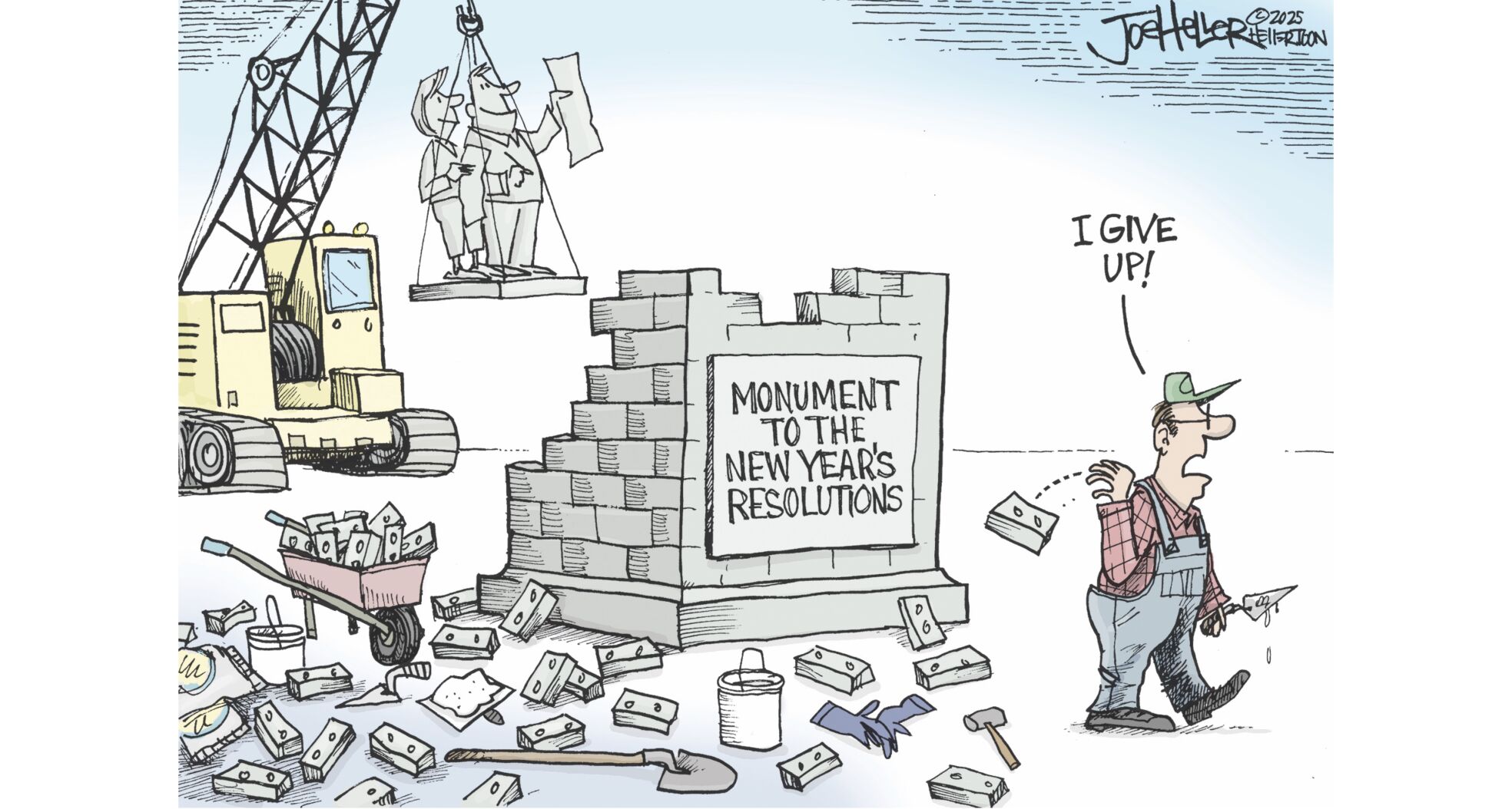 Editorial Cartoon New Year's Resolutions.jpg | Cartoons ...