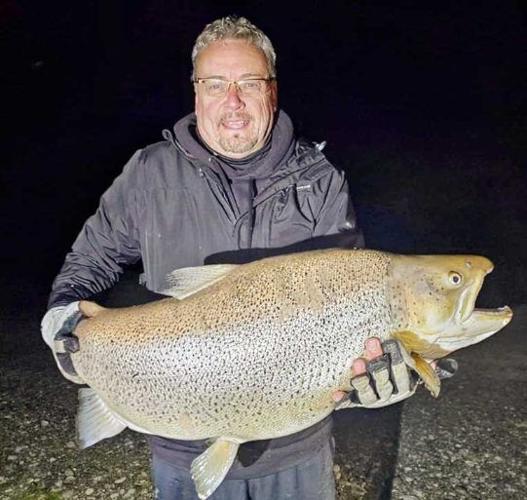 Haywood County angler lands 30+ pound trout during fishing marathon in ...