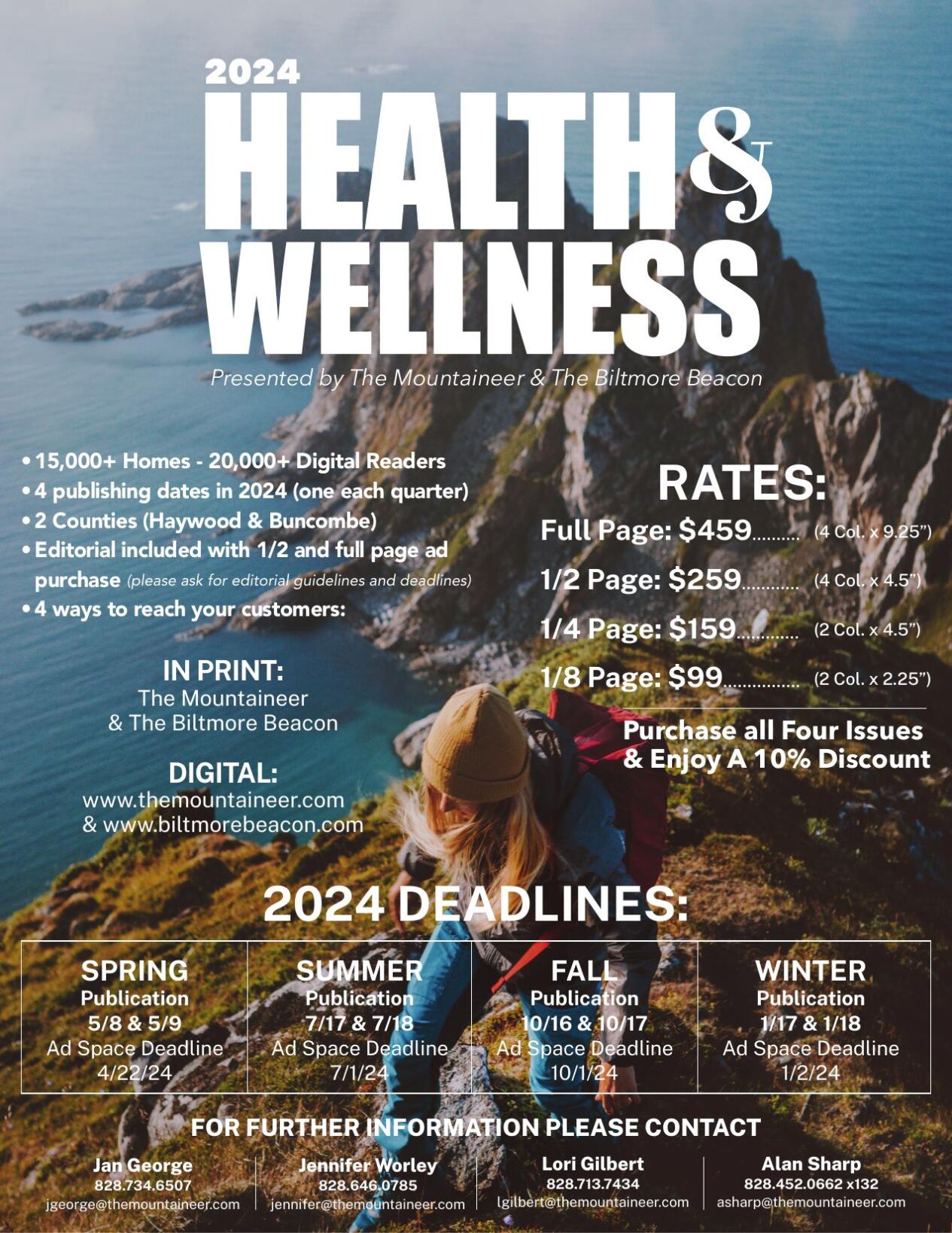 Health & Wellness 2024 Rate Card | | themountaineer.com