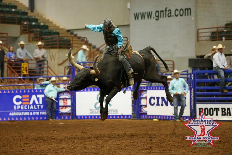Longest eight seconds of his life: Teen bull rider places second at ...