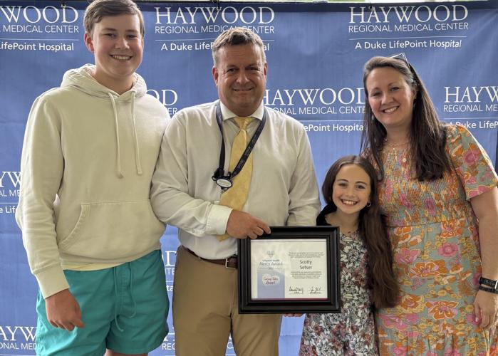 Haywood Regional Medical Center honors Scotty Setser with Mercy Award ...