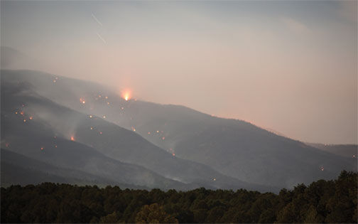 Hayden Pass Fire: Weather aids fire suppression efforts | Free Content ...