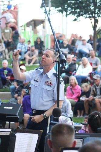 Air Force Academy Band passes along sense of patriotism at Riverside ...