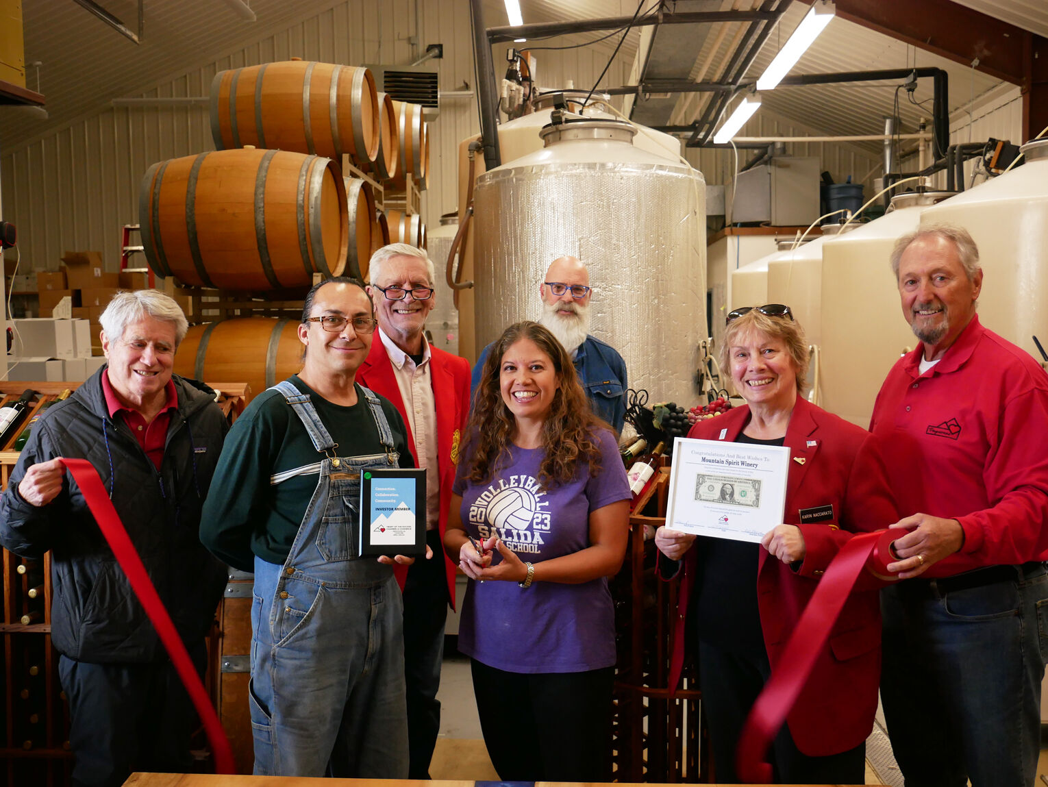 Mountain Spirit Winery joins Heart of the Rockies Chamber ...