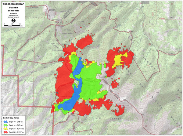 Fire grows to 2,207 | Free Content | themountainmail.com