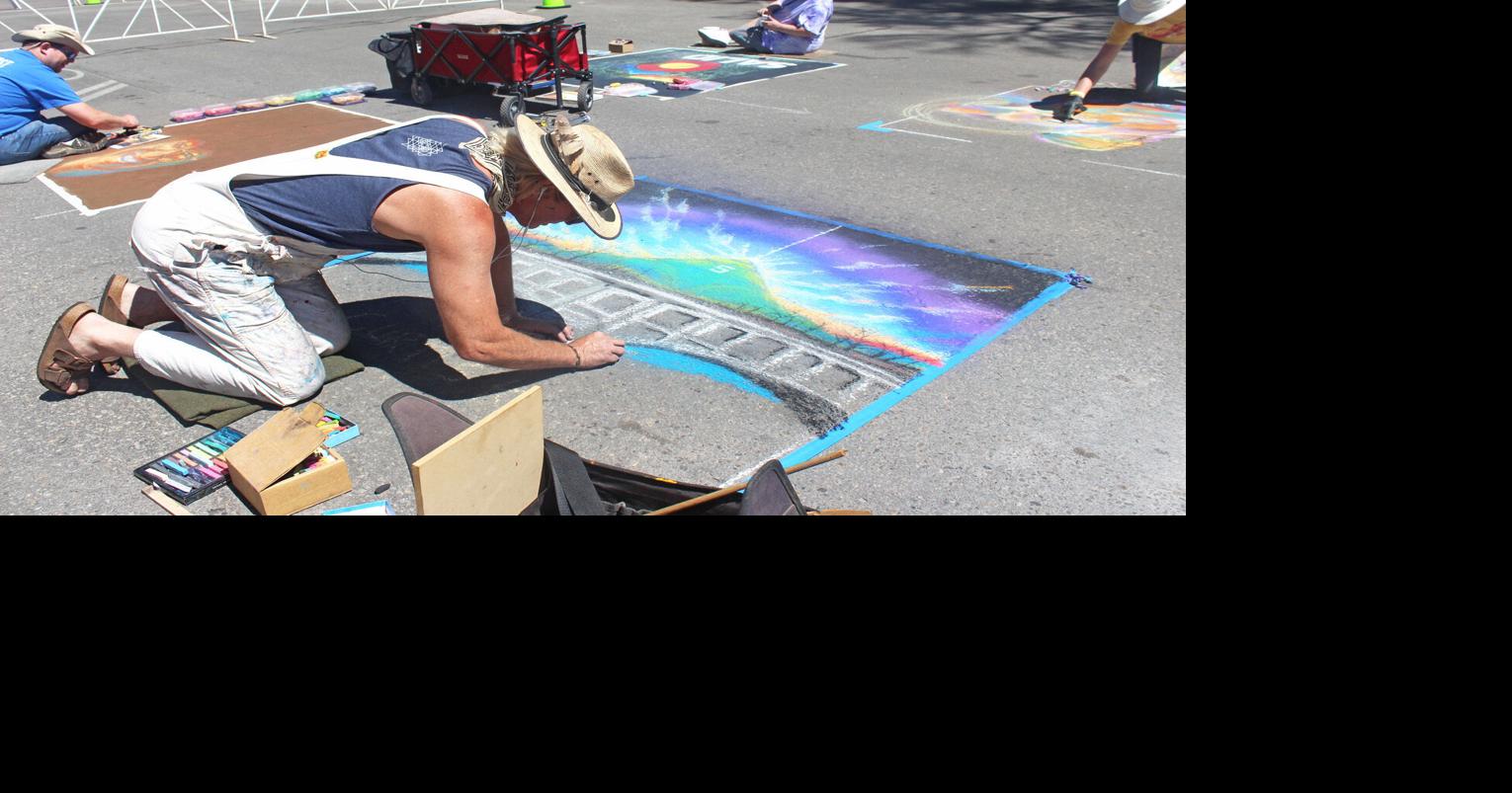 Inaugural Chalk Fest presents more than 60 artists | Local News ...