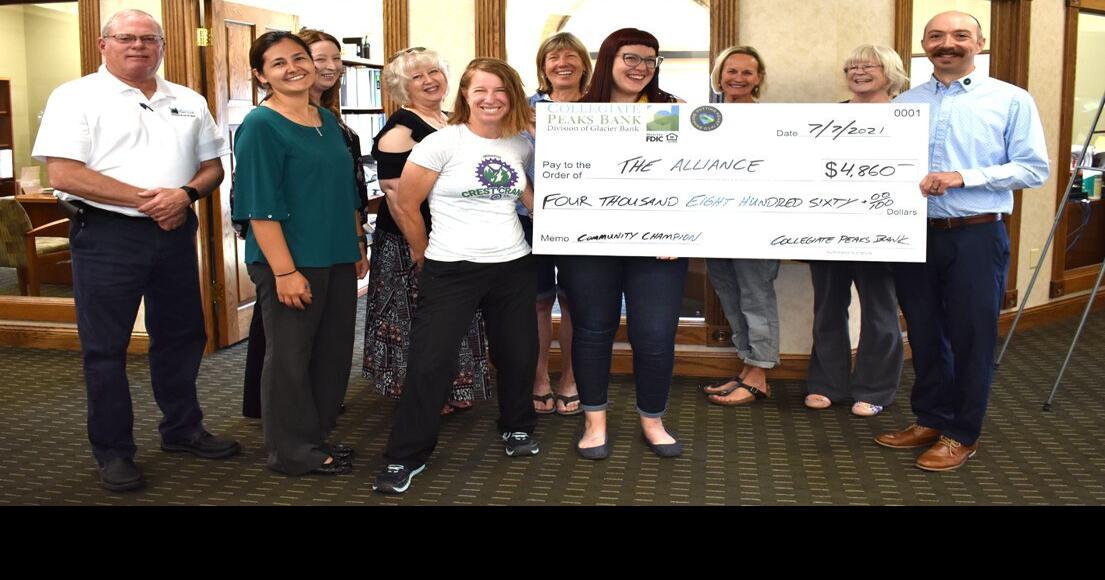CPB presents check to The Alliance | Free Content | themountainmail.com