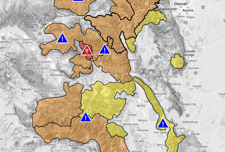 CAIC issues special avalanche advisory heading into MLK weekend | Local ...