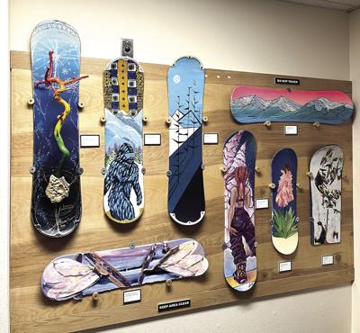 Snowboard art show on display for season | Local News | themountainmail.com