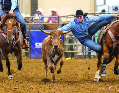 Pridemore competes in national finals for steer wrestling | Local News ...
