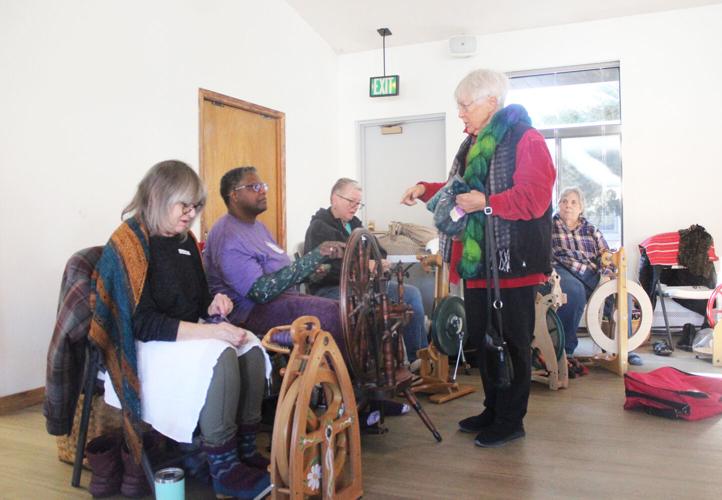 Spinners convene, share work at Rock Day | Local News | themountainmail.com