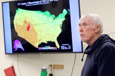 Mal Sillars gives weather presentation | Local News | themountainmail.com