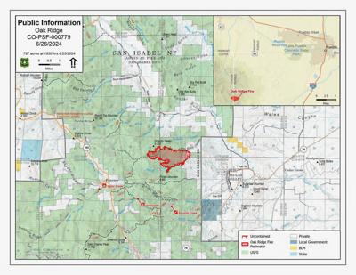 Oak Ridge Fire zero percent contained | Local News | themountainmail.com