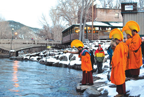 Monks create, destroy mandala | Local News | themountainmail.com