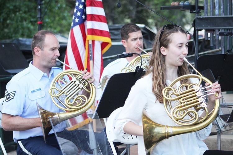 Air Force Academy Band passes along sense of patriotism at Riverside ...