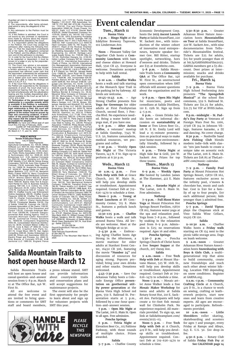 Page 013 | Mountain Mail | themountainmail.com