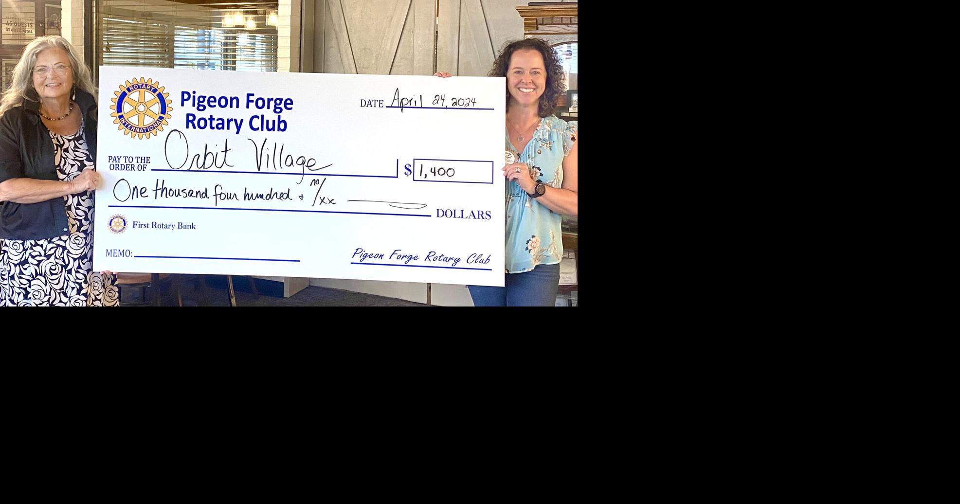 Pigeon Forge Rotary Club sponsors student through the Orbit Village ...