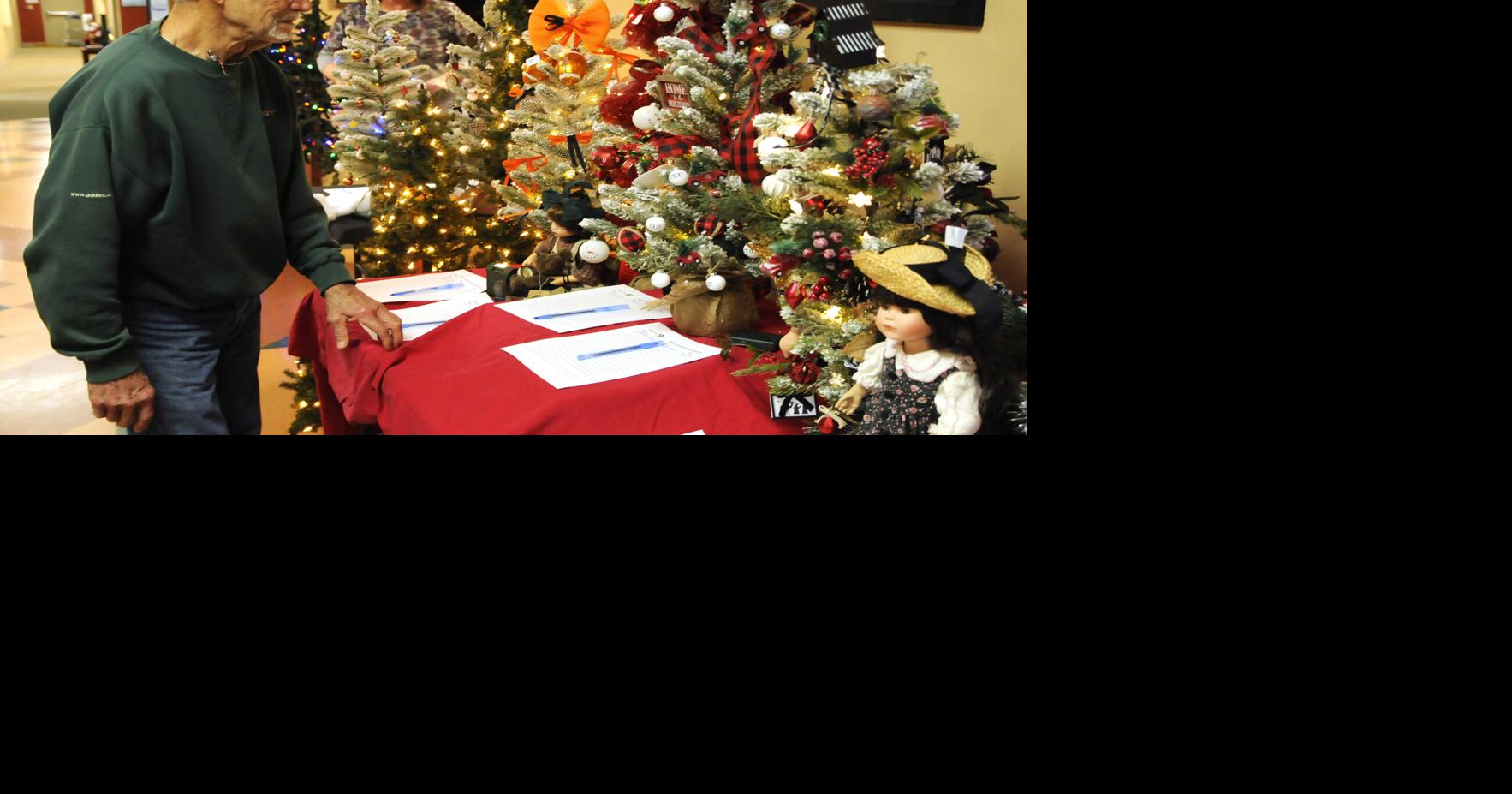 Christmas tree auction benefits food program at My People Senior ...