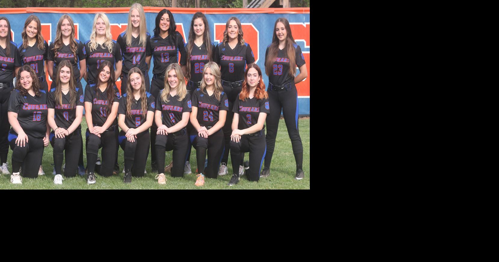 The 2024 CCHS softball team: Kiera Bierdemann, Destiny Rutherford ...