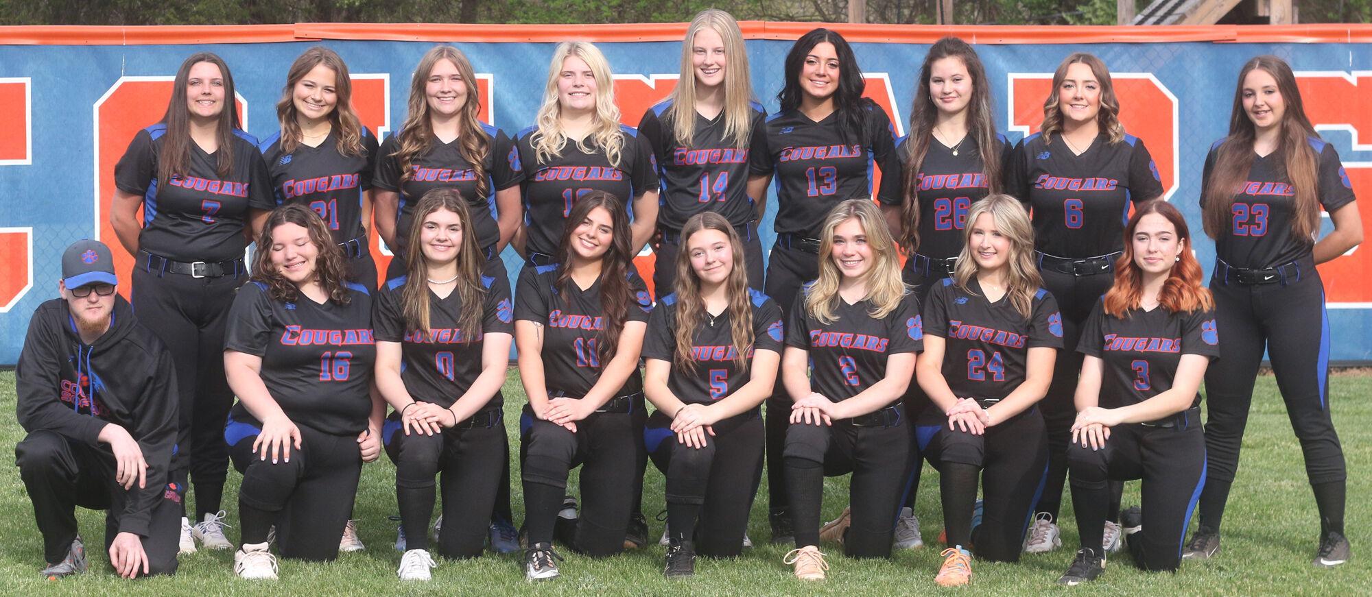 The 2024 CCHS softball team: Kiera Bierdemann, Destiny Rutherford ...