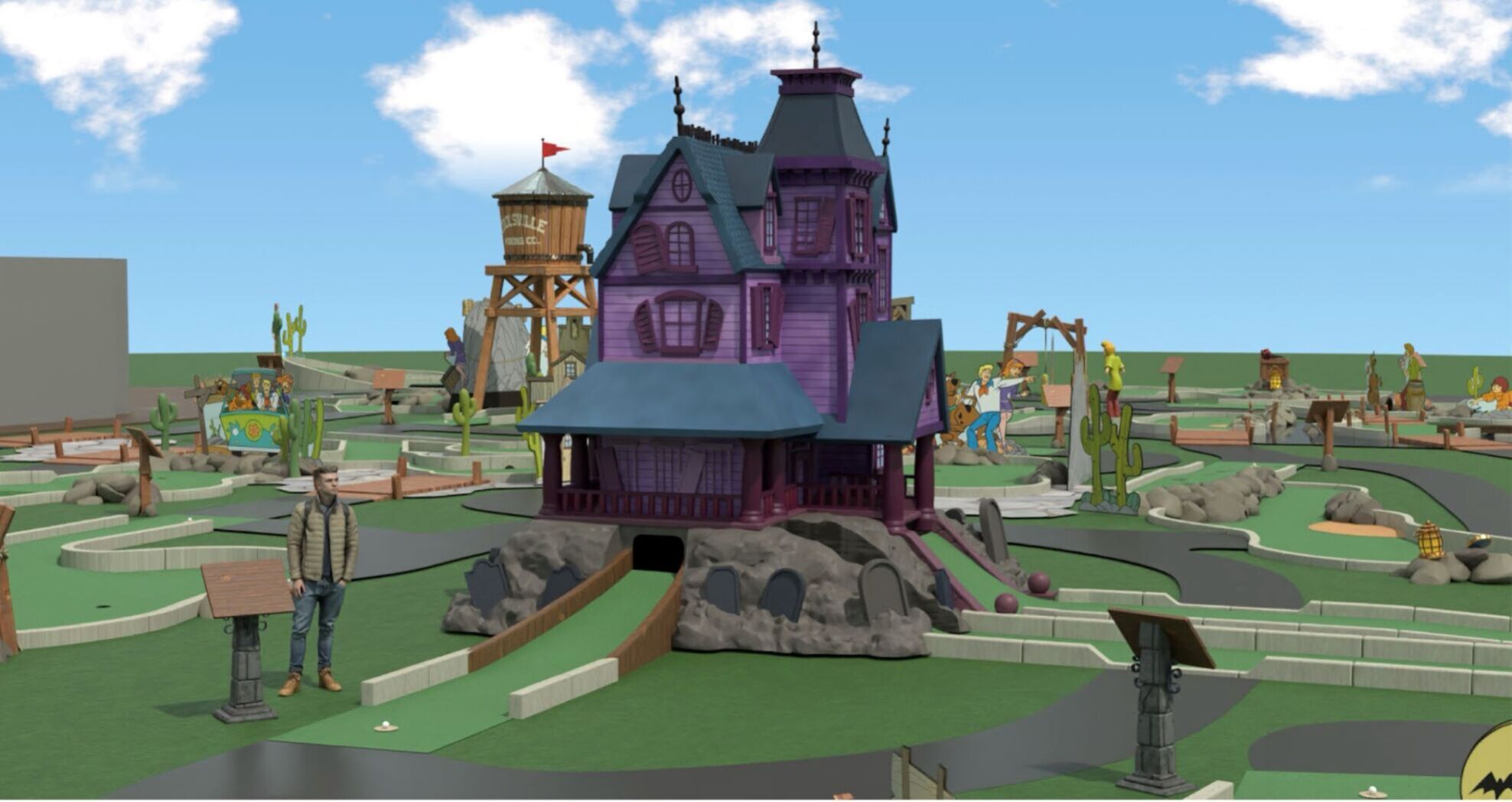 FORE! Scooby-Doo! Mystery Putt releases first image, announces opening ...
