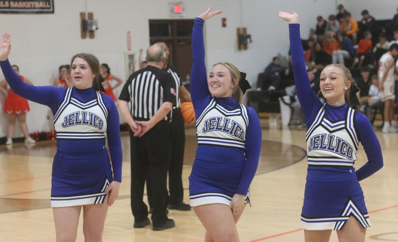 The Jellico High School cheerleading squad performed during a recent ...