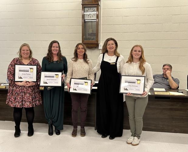 Principal and Teachers of the Year recognized at school board meeting ...
