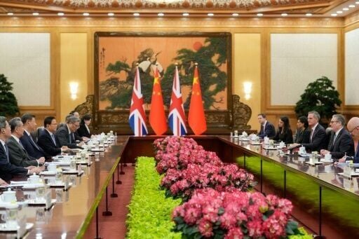Britain's Starmer hails 'good progress' after meeting China's Xi ...