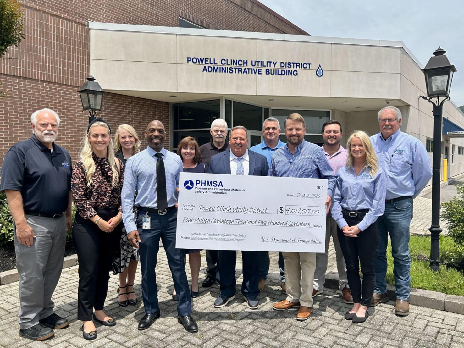 Powell Clinch Utility District Awarded Over $4 Million in Federal ...