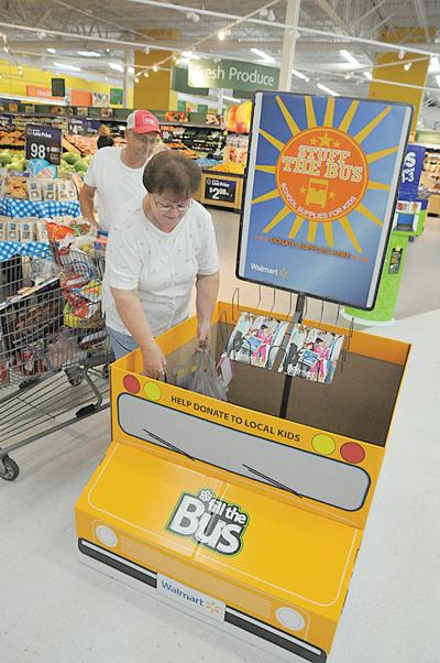 Wal-Mart's 'Stuff the Bus' program gathers school supplies | News ...