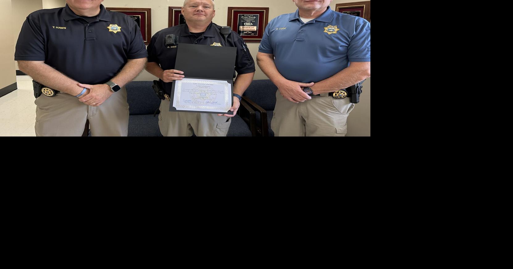 SRO Sims recognized for saving student | News | themountainpress.com
