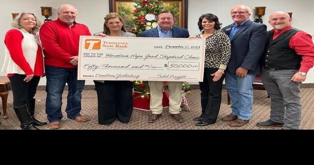Tennessee State Bank's $50,000 gift fuels mission for Gatlinburg ...